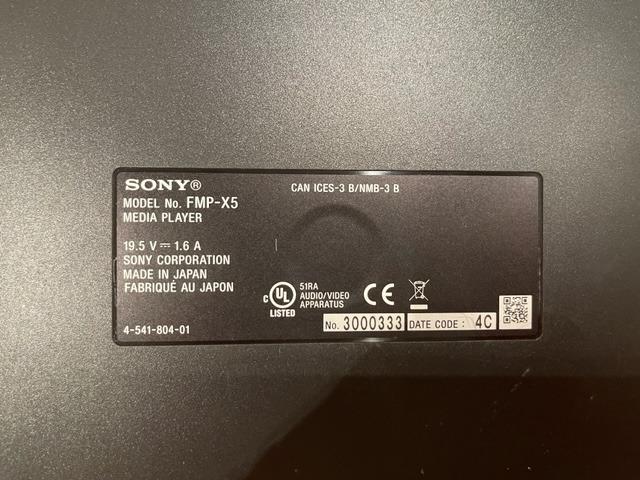 Sony 4K Media Player (Made in Japan) FMP X5, TV & Home Appliances, TV ...