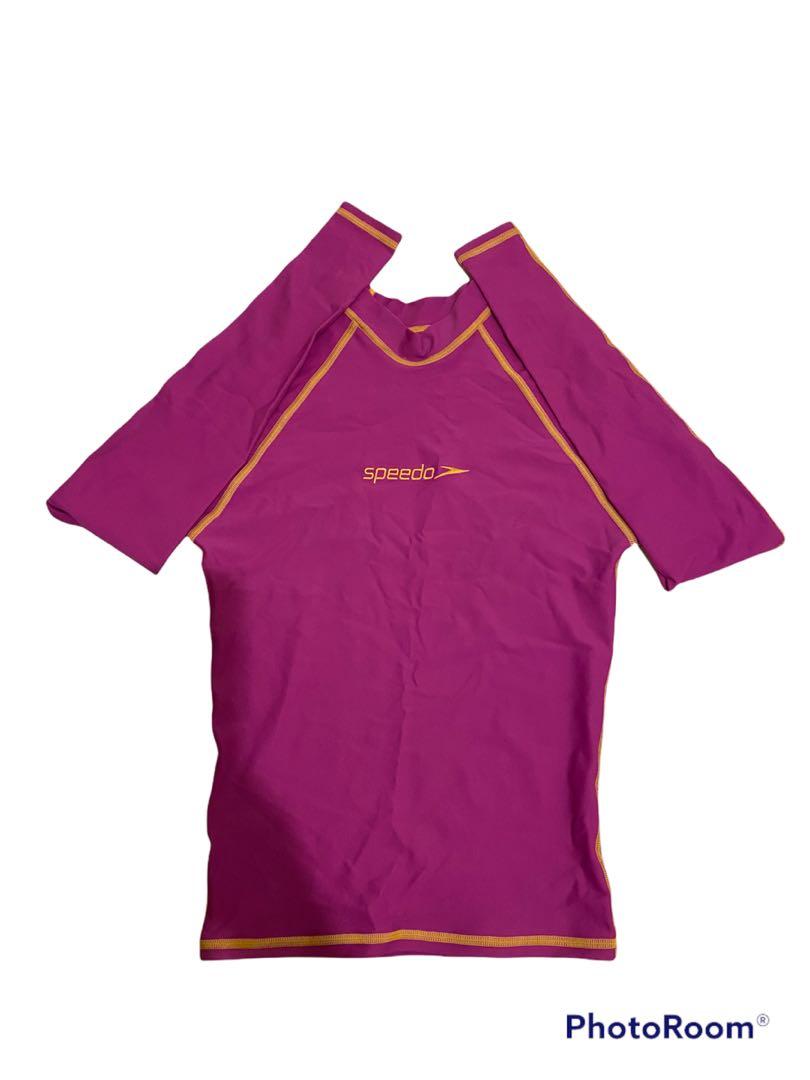 SPEEDO Rash Guard (original), Women's Fashion, Swimwear, Rash guard on ...