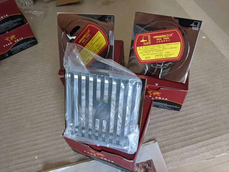 Submarine Floor Trap (Anti insect and smell), Furniture & Home Living ...