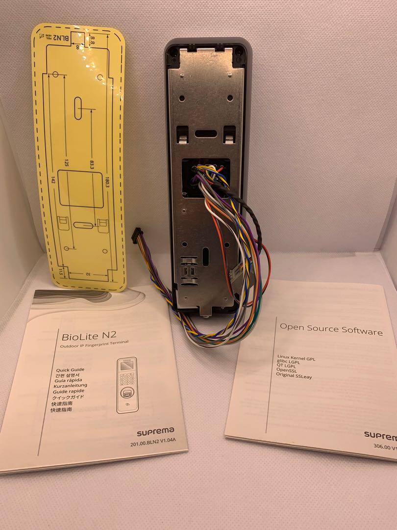 Suprema Biometric & Security, Biolite N2 outdoor IP fingerprint ...