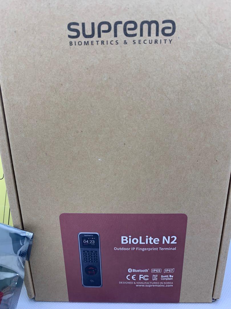 Suprema Biometric & Security, Biolite N2 outdoor IP fingerprint ...