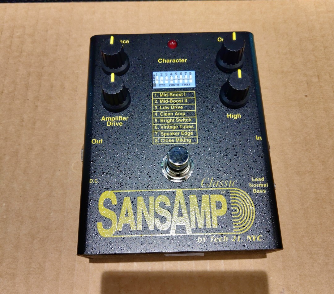 Tech 21 SansAmp Classic, Hobbies & Toys, Music & Media, Musical ...