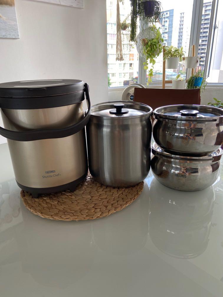 Thermos Shuttle Chef Thermal Cooker Food Warmer, TV & Home Appliances ...