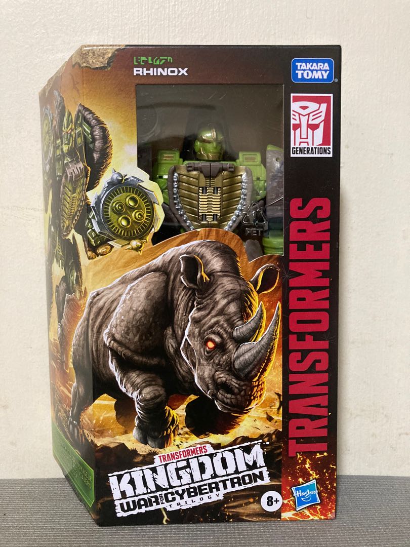Transformers Kingdom Voyager Rhinox, Hobbies & Toys, Toys & Games on ...