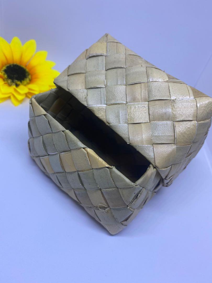 Unique native packaging - tampipi box, Furniture & Home Living, Home ...