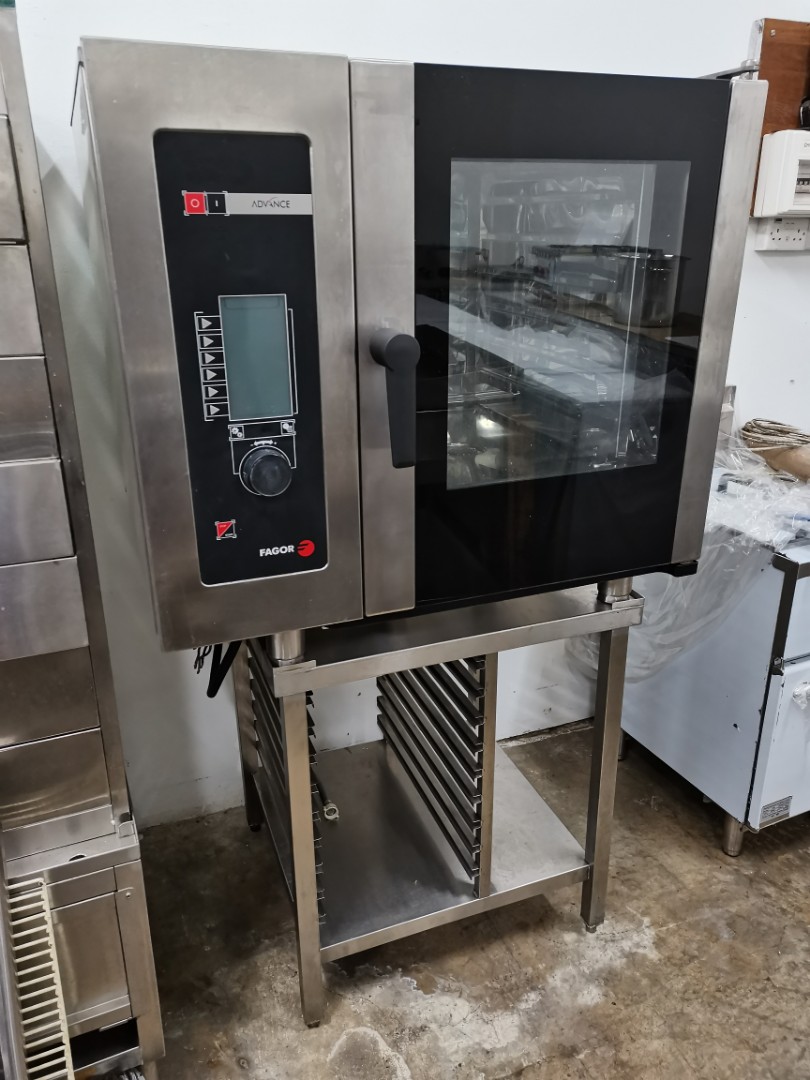 Used fagor combi oven with stand, TV & Home Appliances, Kitchen ...