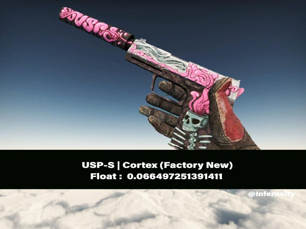 USP-S Cortex FN CSGO SKINS KNIVES, Video Gaming, Gaming Accessories, In ...
