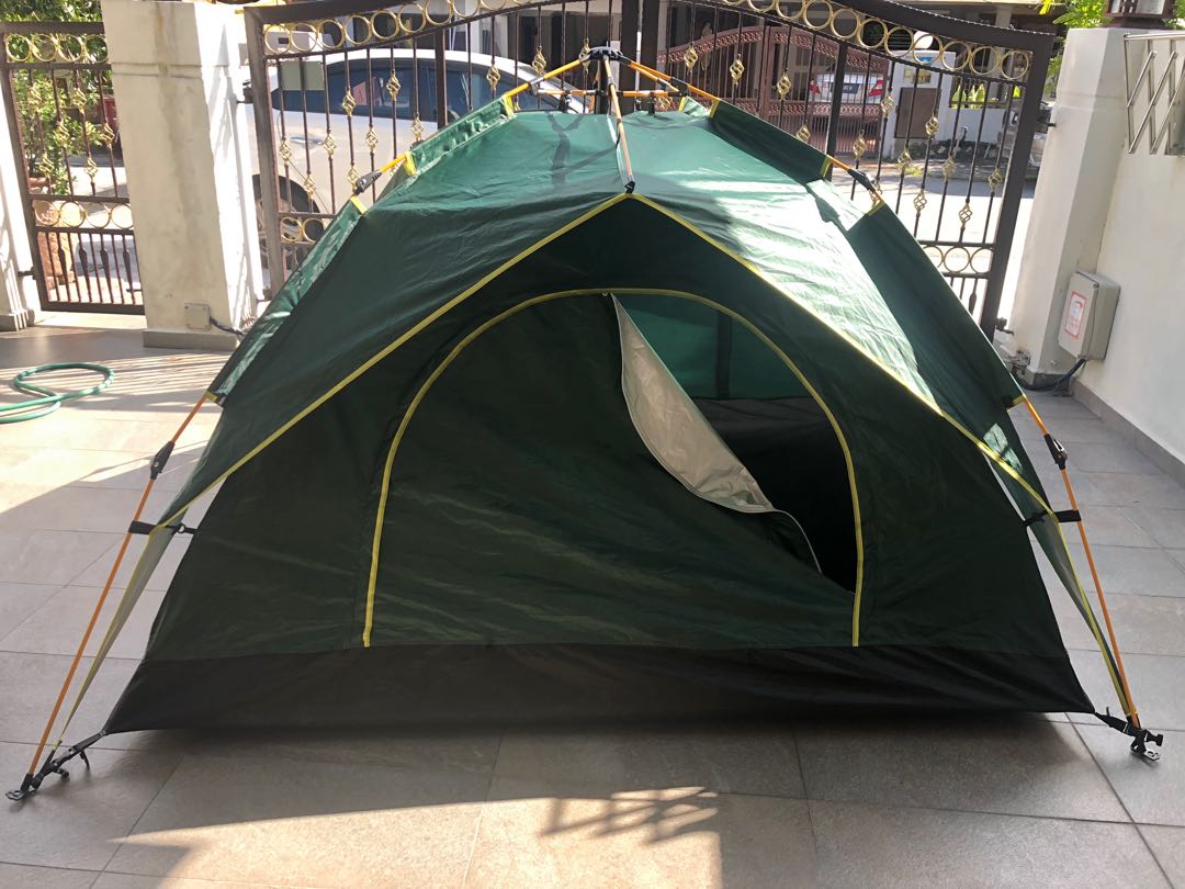 Utanking 3-4 person Automatic Tent (Outdoor Automatic Foldable Tent ...