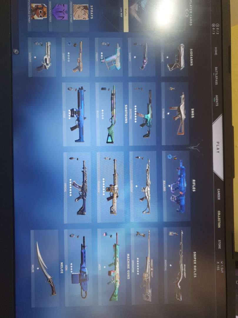 Valorant Account Plat 2 with Forsaken & Reaver Vandal, Oni & Prime ...