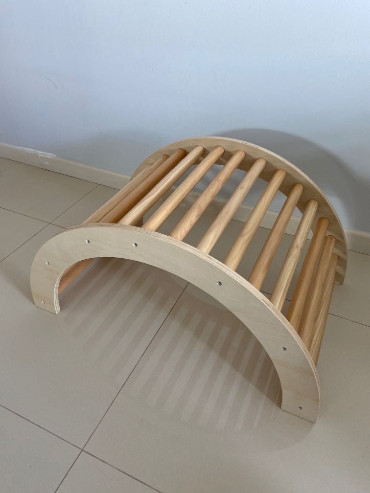 Wooden climbing arch, Babies & Kids, Baby Nursery & Kids Furniture ...