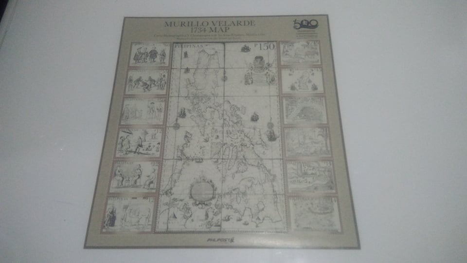 1734 Murillo Velarde Map Stamp, Hobbies & Toys, Stationary & Craft ...