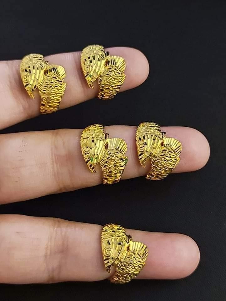 18k AROWANA GOLD RING, Women's Fashion, Jewelry & Organizers, Rings on ...