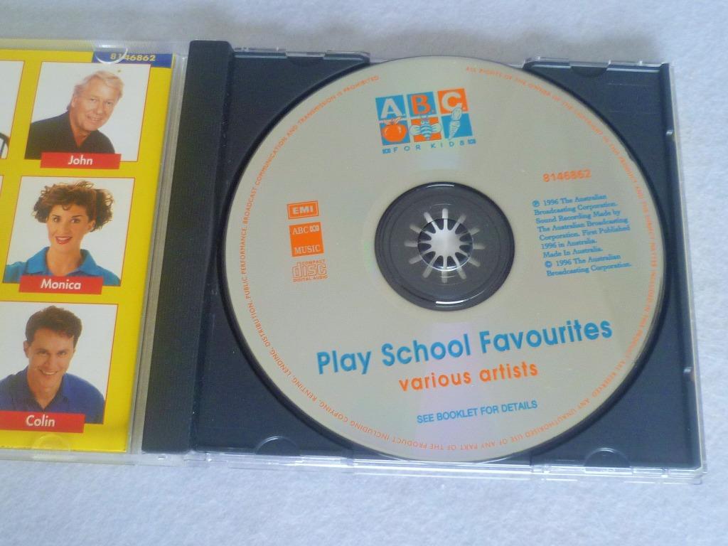 Music - 1996 Play School Favourites - ABC For Kids CD (Australia ...