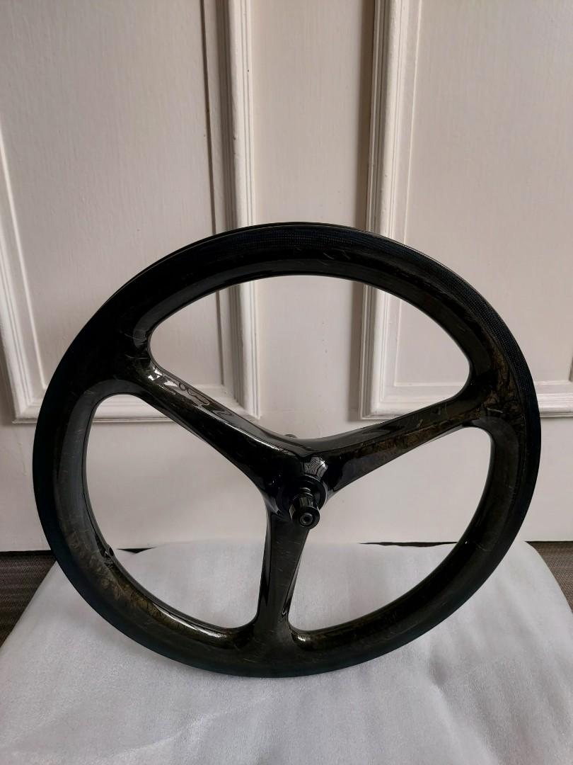 349 Tri Spoke Carbon(Front), Sports Equipment, Bicycles & Parts, Parts ...