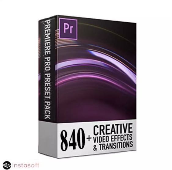 840 Transitions Pack for Premiere Pro, Computers & Tech, Parts ...