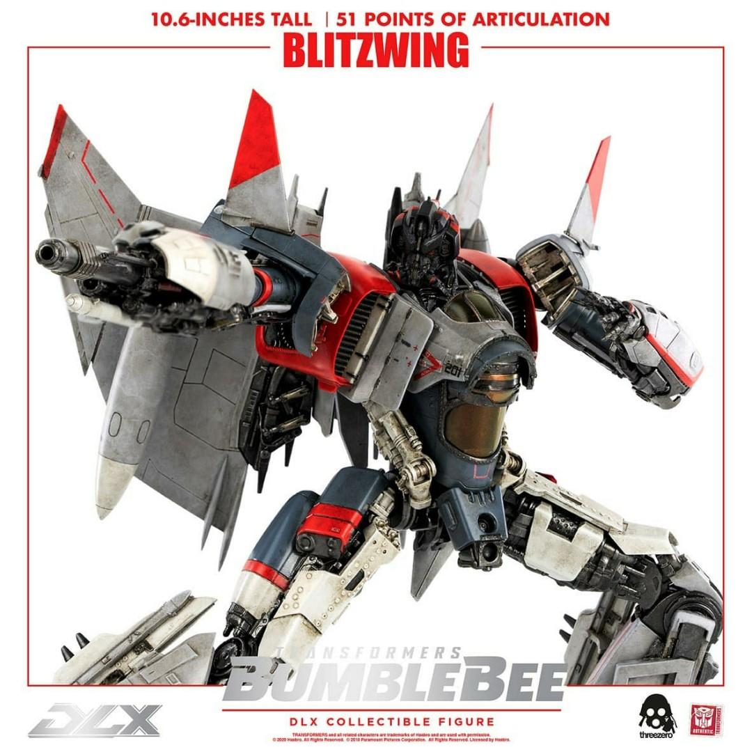 訂購 Threezero PREMIUM SCALE BLITZWING 變形金剛 閃電, 興趣及遊戲, 玩具 & 遊戲類 - Carousell