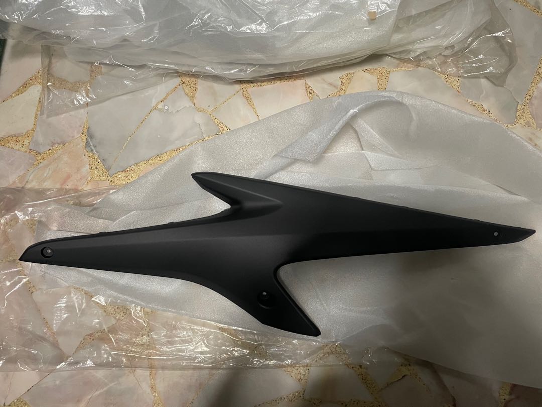 Aerox Original Matt Black Z panel, Motorcycles, Motorcycle Accessories ...