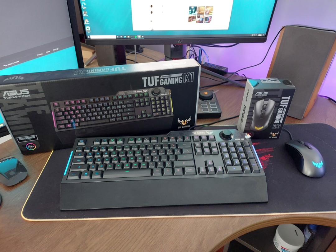 Asus TUFF Keyboard and Mouse Bundle, Computers & Tech, Parts ...