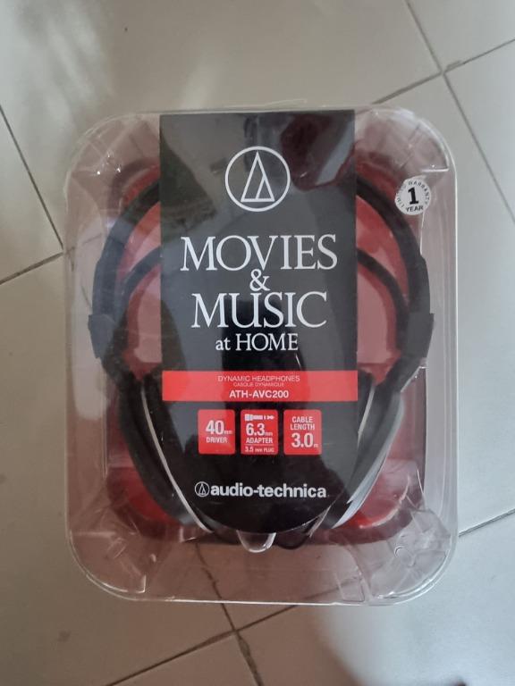 Audio Technica Ath-Avc 200, Audio, Headphones & Headsets on Carousell