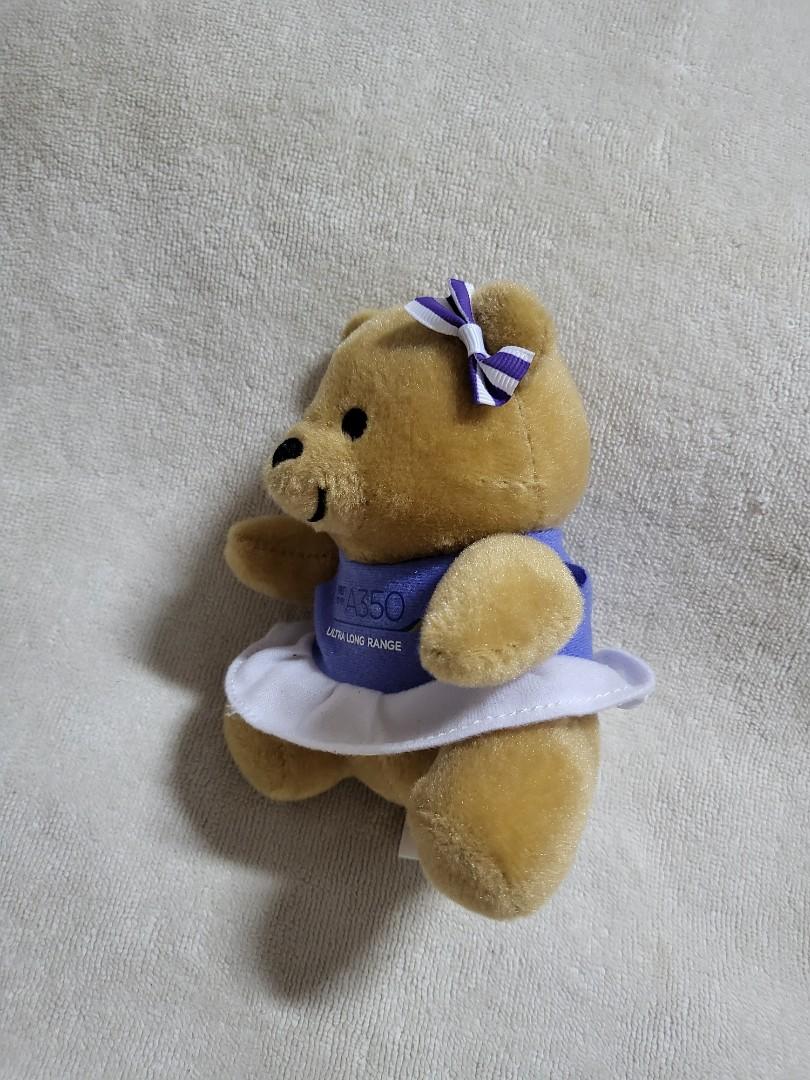 Authentic Singapore Airlines Teddy Bear Plush Soft Toy, Hobbies & Toys ...