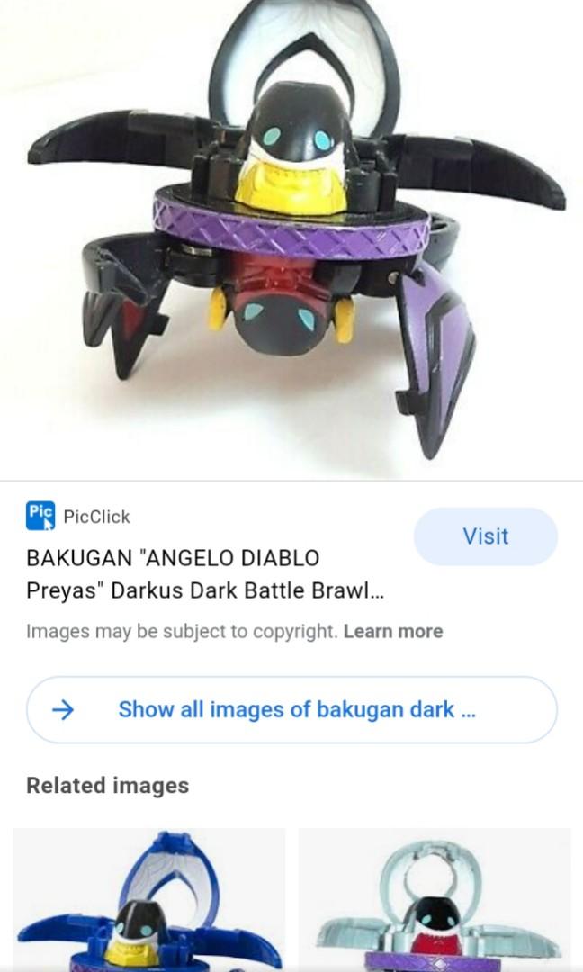 Bakugan Dark preyas diablo and angelo, Hobbies & Toys, Toys & Games on ...