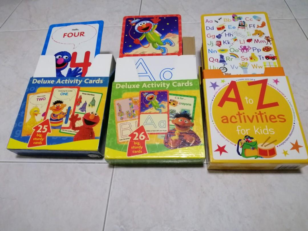 Board Flash cards big size, Hobbies & Toys, Books & Magazines, Children ...