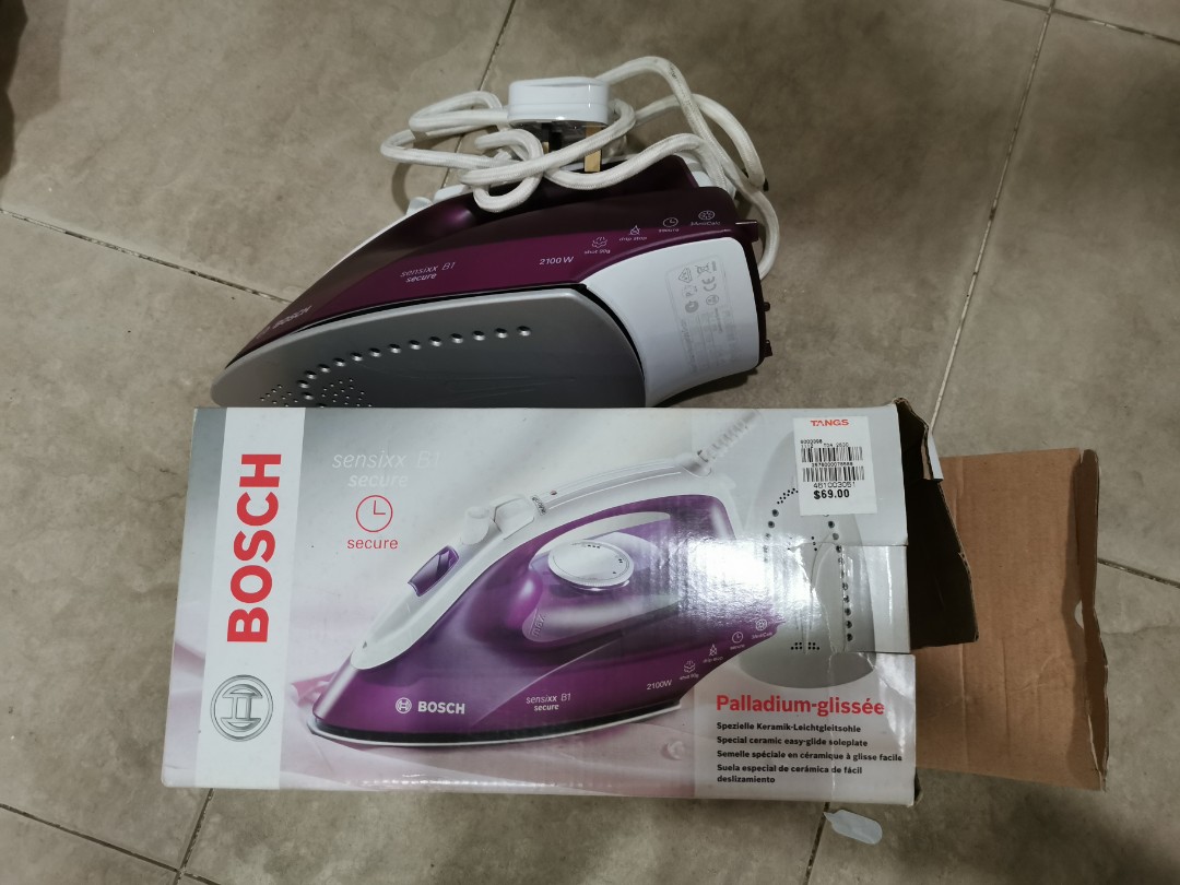Bosch iron + iron board, TV & Home Appliances, Irons & Steamers on ...