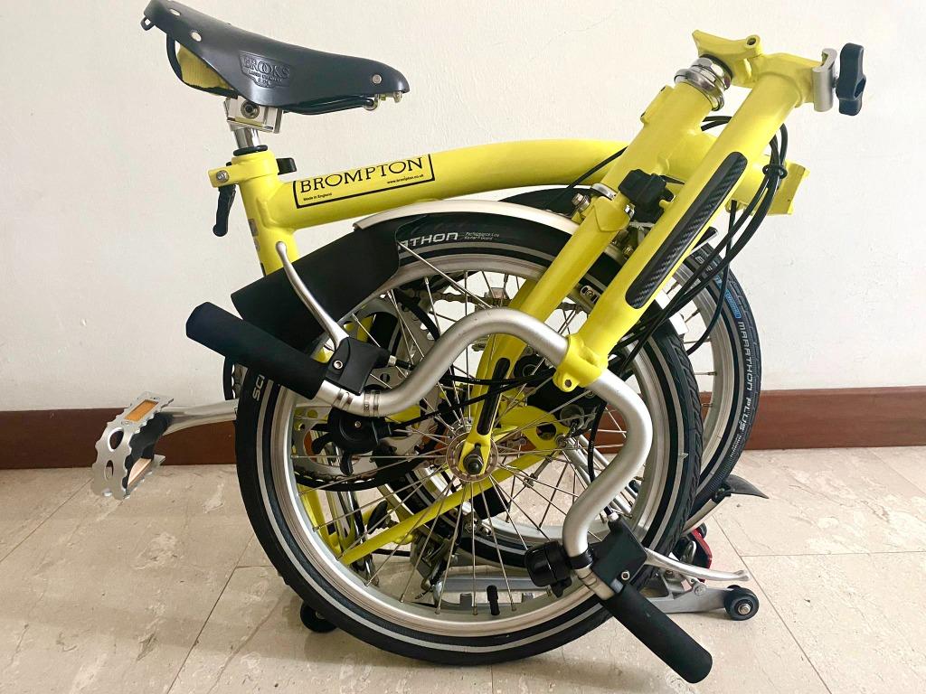 Brompton - Dirty Yellow, Sports Equipment, Bicycles & Parts, Bicycles ...