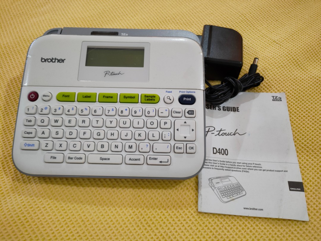 Brother P-Touch D400 Label Printer, Computers & Tech, Printers ...