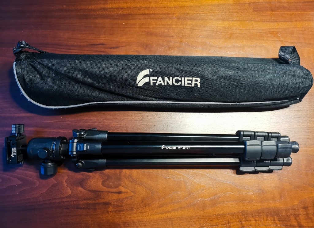 Camera Tripod - Fancier WF-531BT ($33), Photography, Photography Accessories, Tripods & Monopods ...
