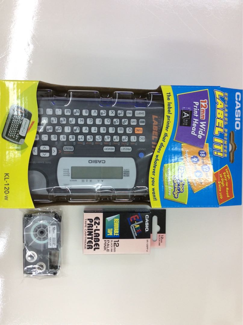 Casio KL 120 Label Printer, Computers & Tech, Office & Business Technology on Carousell