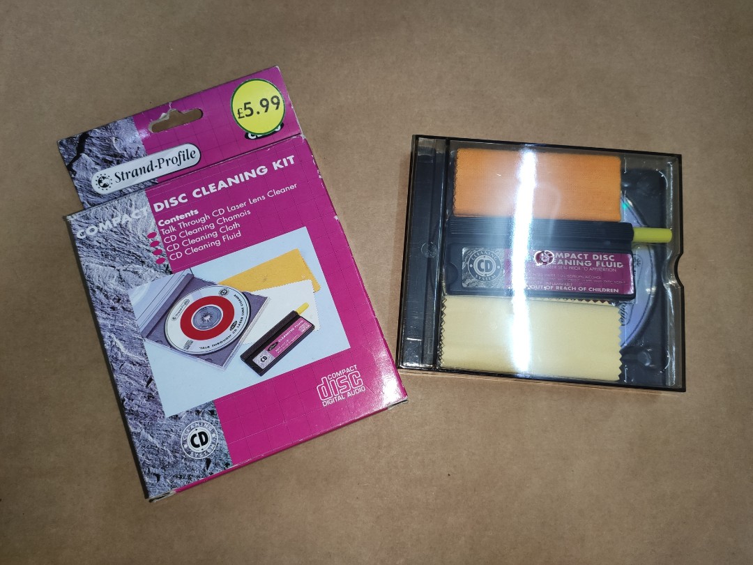 Cd cleaning kit, TV & Home Appliances, TV & Entertainment ...