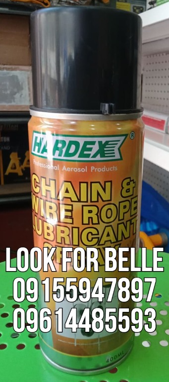 Chain & wire rope lubricant spray, Commercial & Industrial ...