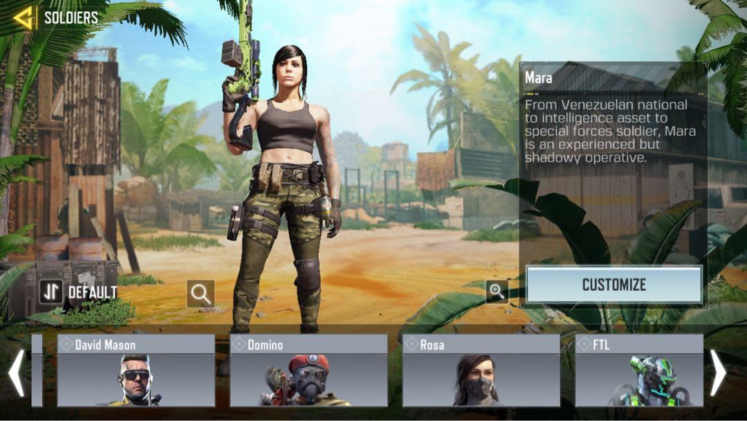 Codm acc with Dlq red action, Video Gaming, Gaming Accessories, Game ...