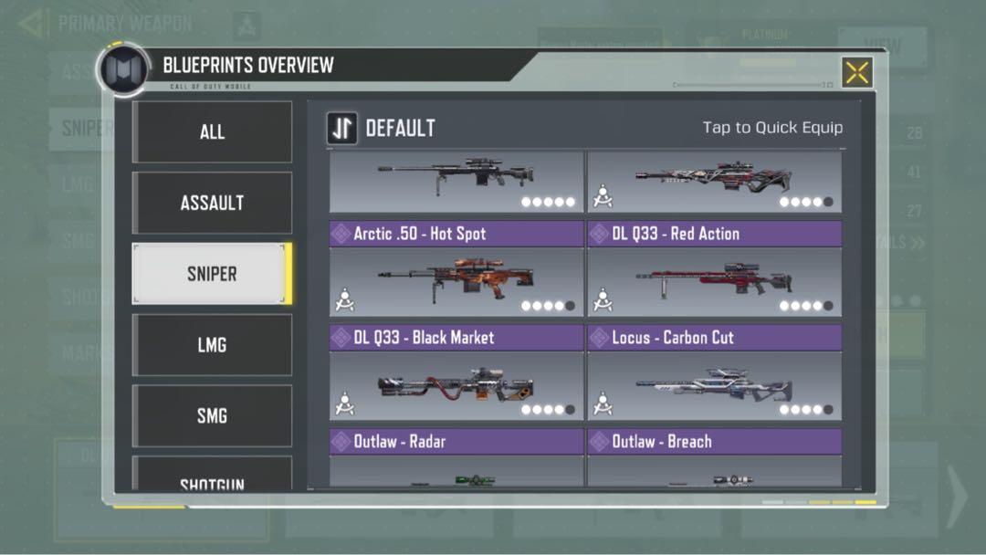 Codm acc with Dlq red action, Video Gaming, Gaming Accessories, Game ...