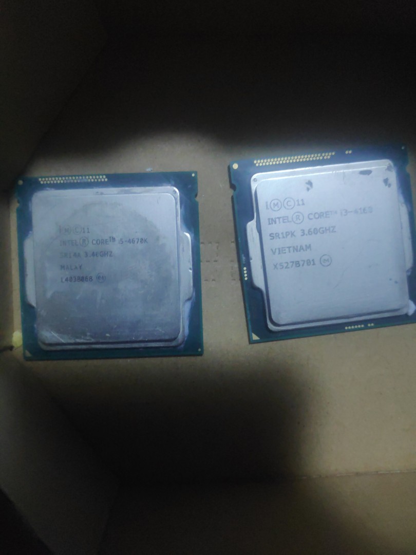 CPUs for lga 1150 socket: i3,i5, Computers & Tech, Parts & Accessories ...