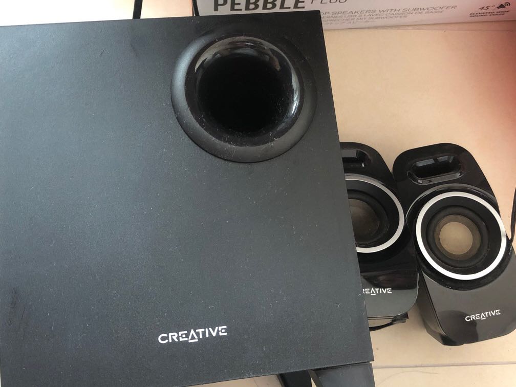 Creative A250 Speaker with bass, Audio, Soundbars, Speakers ...