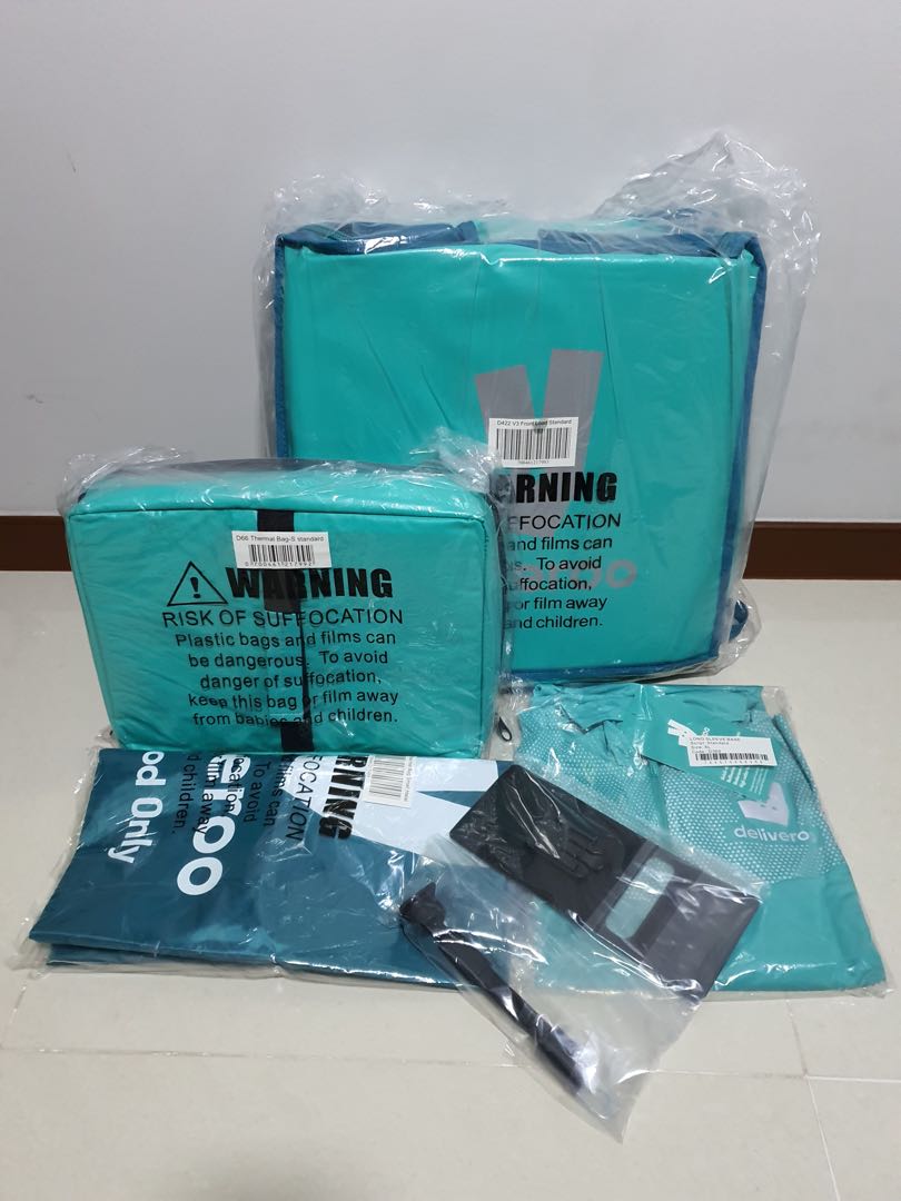 Deliveroo Rider Kit, Motorcycles, Motorcycle Accessories on Carousell