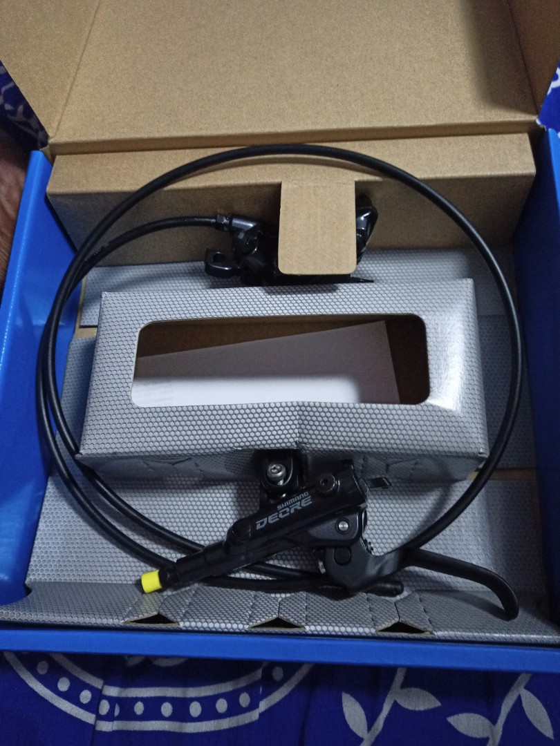 Deore Hydraulic Disc Brake M6100 Lever M6120 Caliper, Sports Equipment ...