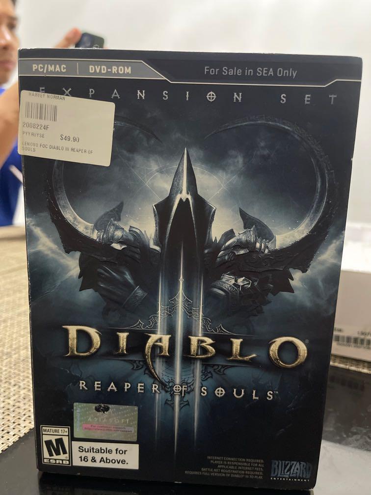 Diablo 3 Reaper of Souls expansion set, Video Gaming, Video Games ...