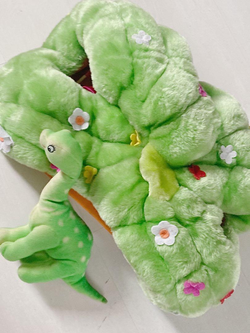 dino with cave plush toy, Hobbies & Toys, Toys & Games on Carousell