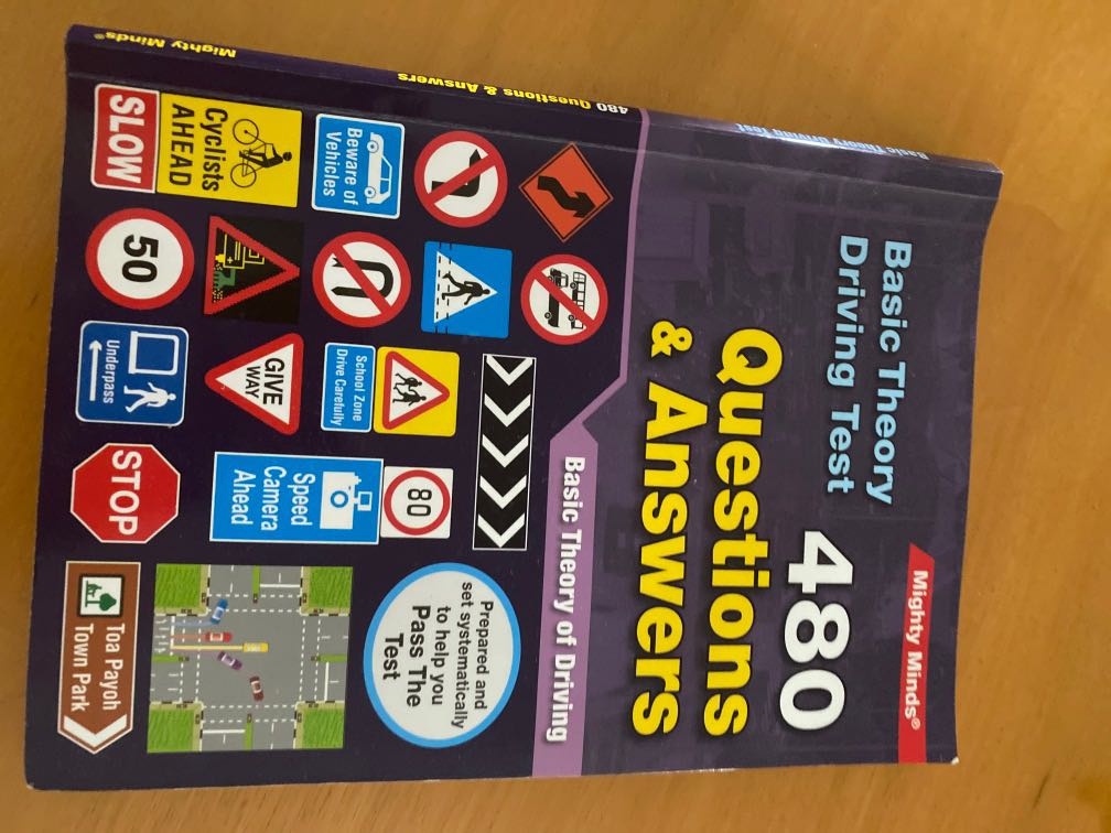 DRIVING TEST BOOK, Hobbies & Toys, Books & Magazines, Assessment Books ...