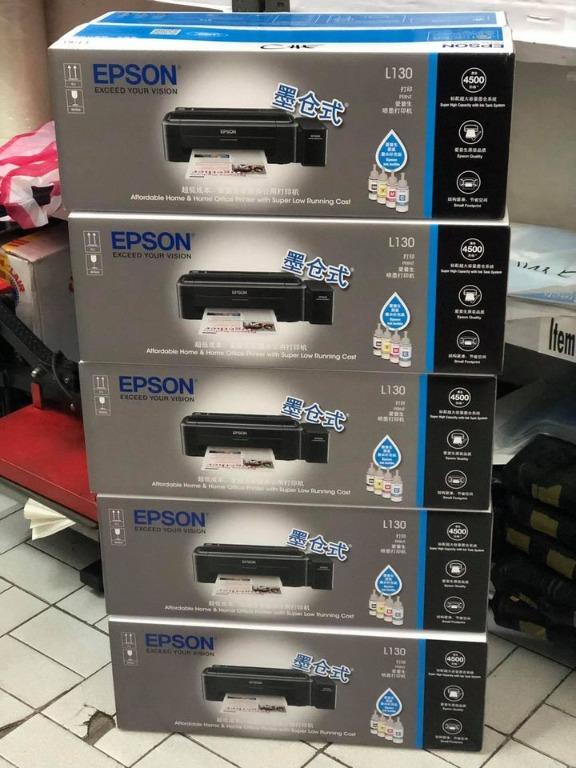 EPSON L130 single function printer, Computers & Tech, Printers ...