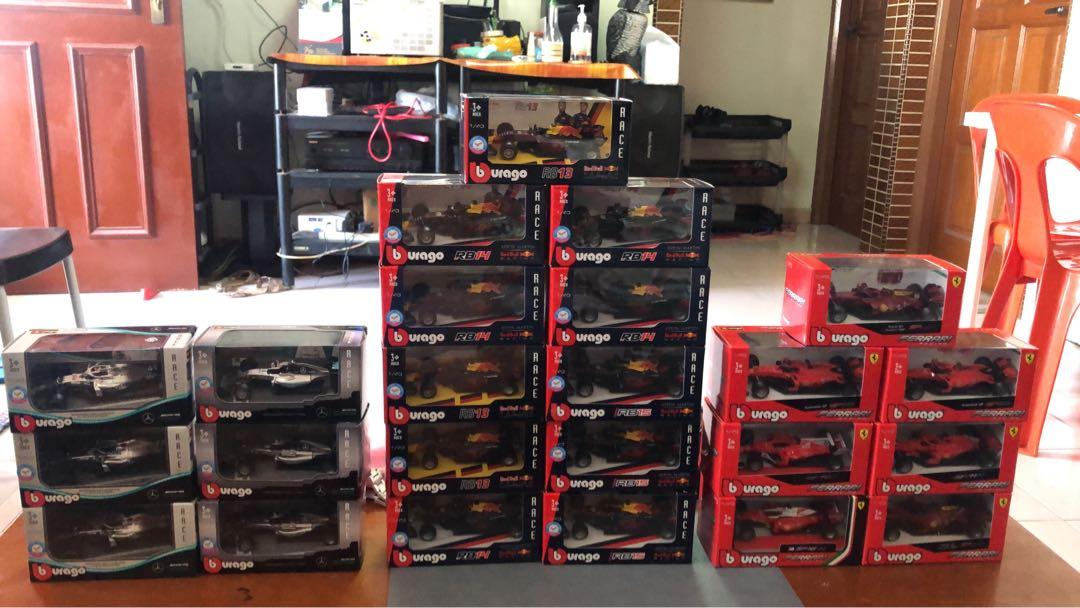 F1 car 1/4 Scale Redbull, Mercedes and Ferrari, Hobbies & Toys, Toys ...