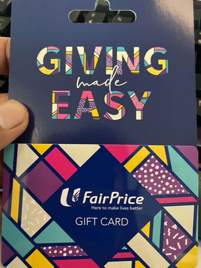Fairprice Gift Card, Everything Else on Carousell