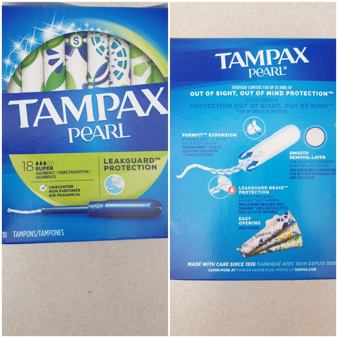 Free tampon (with any purchased of ladies wear abv $20), Beauty ...