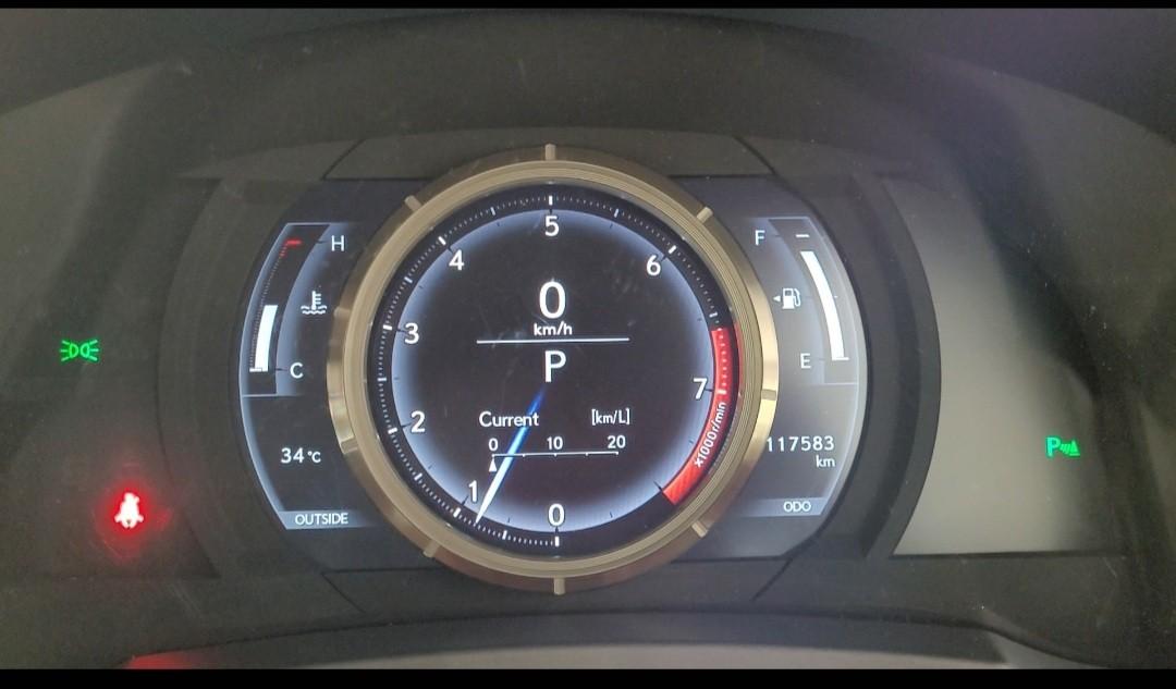 Fsport speedometer for Lexus IS200T (2014-2016) Prefacelift model, Car ...