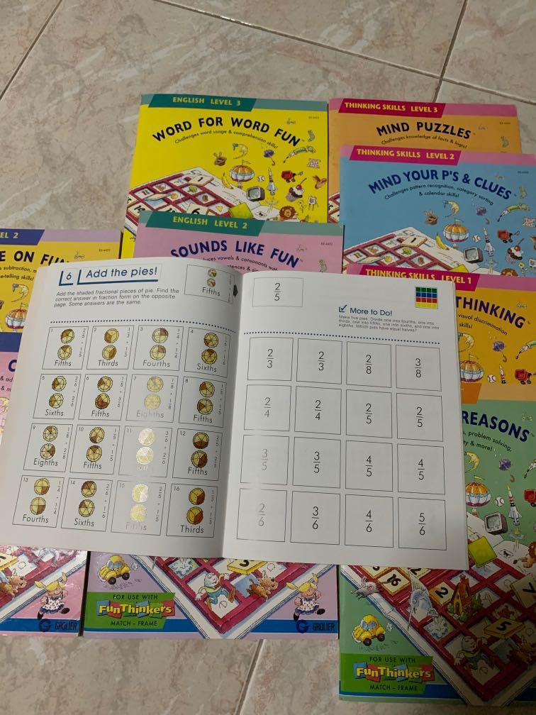 Fun Thinkers from Grolier, Hobbies & Toys, Toys & Games on Carousell