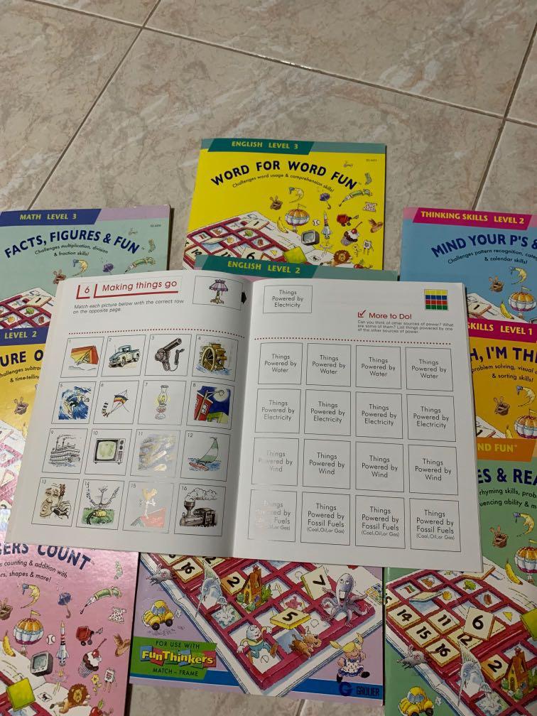 Fun Thinkers from Grolier, Hobbies & Toys, Toys & Games on Carousell