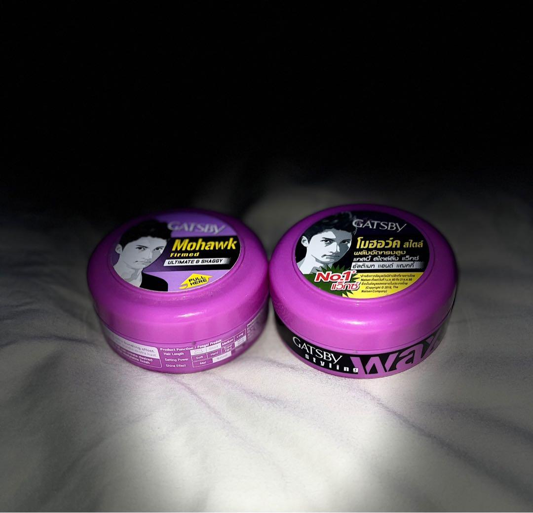 2 x Gatsby Mohawk firmed ultimate & Shaggy, Beauty & Personal Care ...